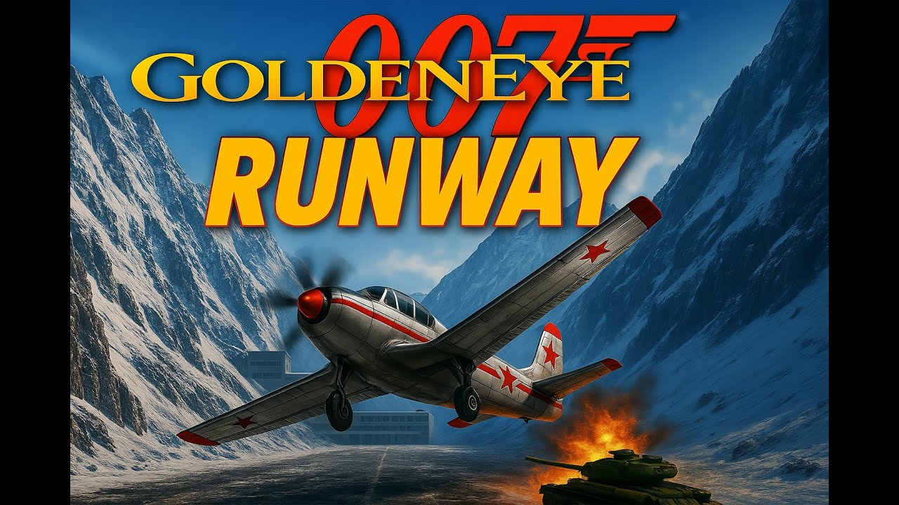 GoldenEye XBLA - Runway (with GoldenEye 007 Runway X ost) - YouTube