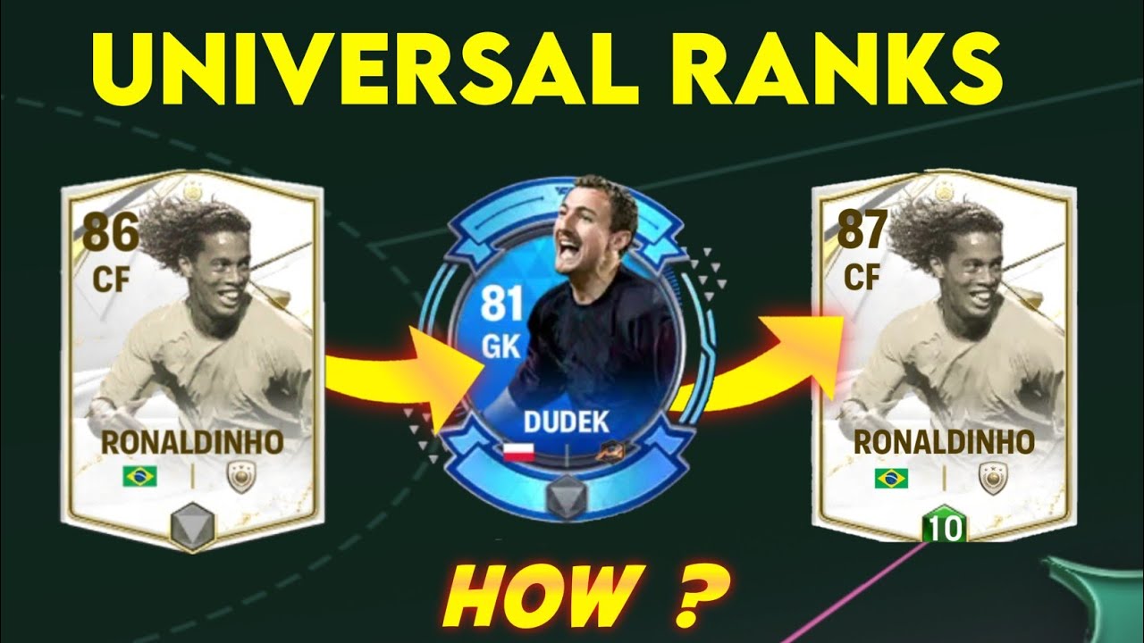 HOW TO TRAIN RANK UP ANY PLAYERS USING UNIVERSAL RANK PLAYER ITEM GET ...