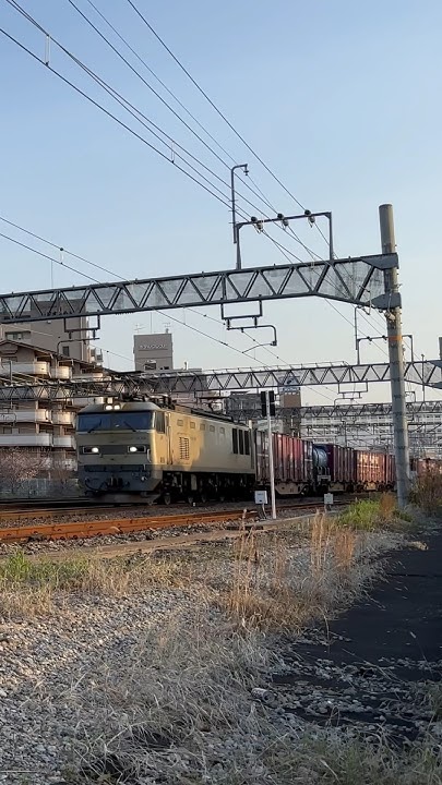 EF510-509 4070ﾚ JR茨木ほぼ定通 2024.4.2 #貨物列車 #ef510 - YouTube