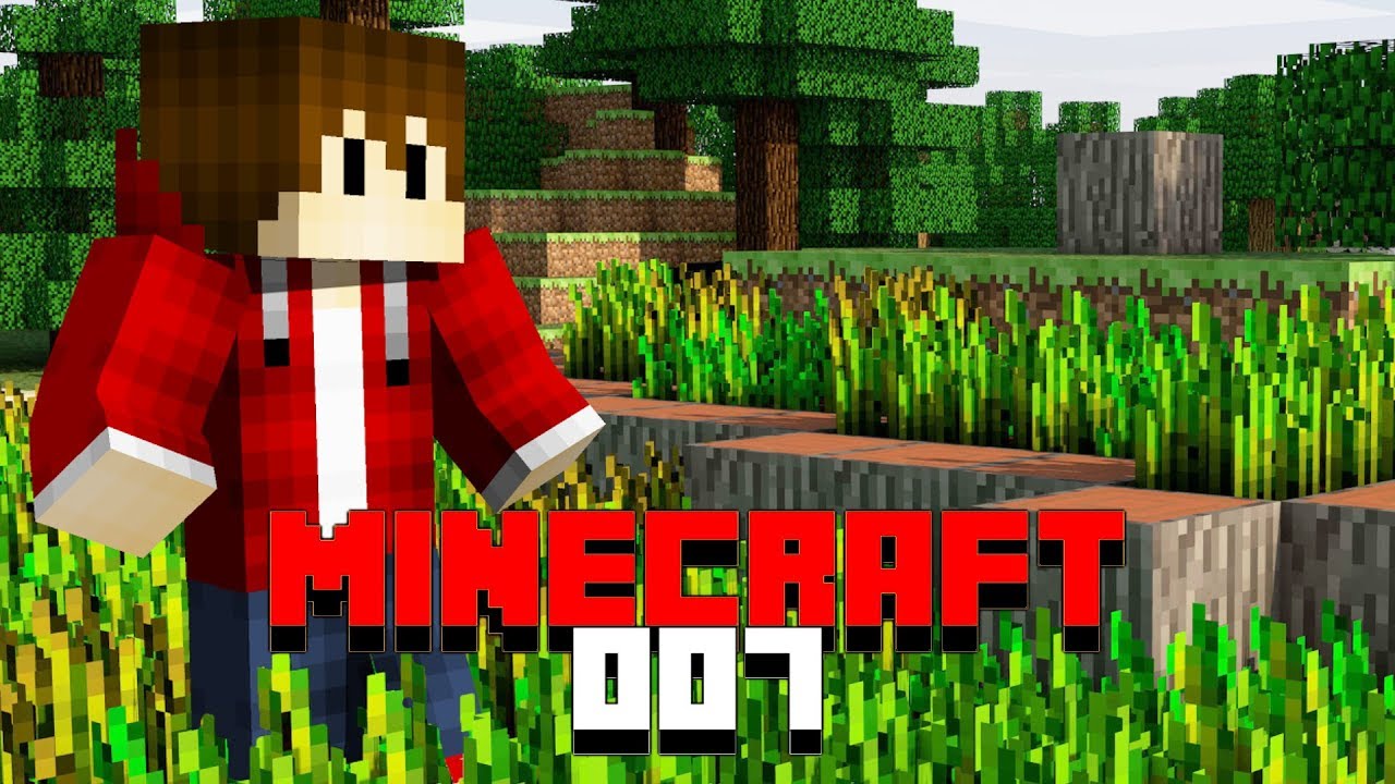 Let's Play Minecraft Vanilla Deutsch #007 🌳 Viel Krach ums Dach - Let's Play Minecraft - YouTube