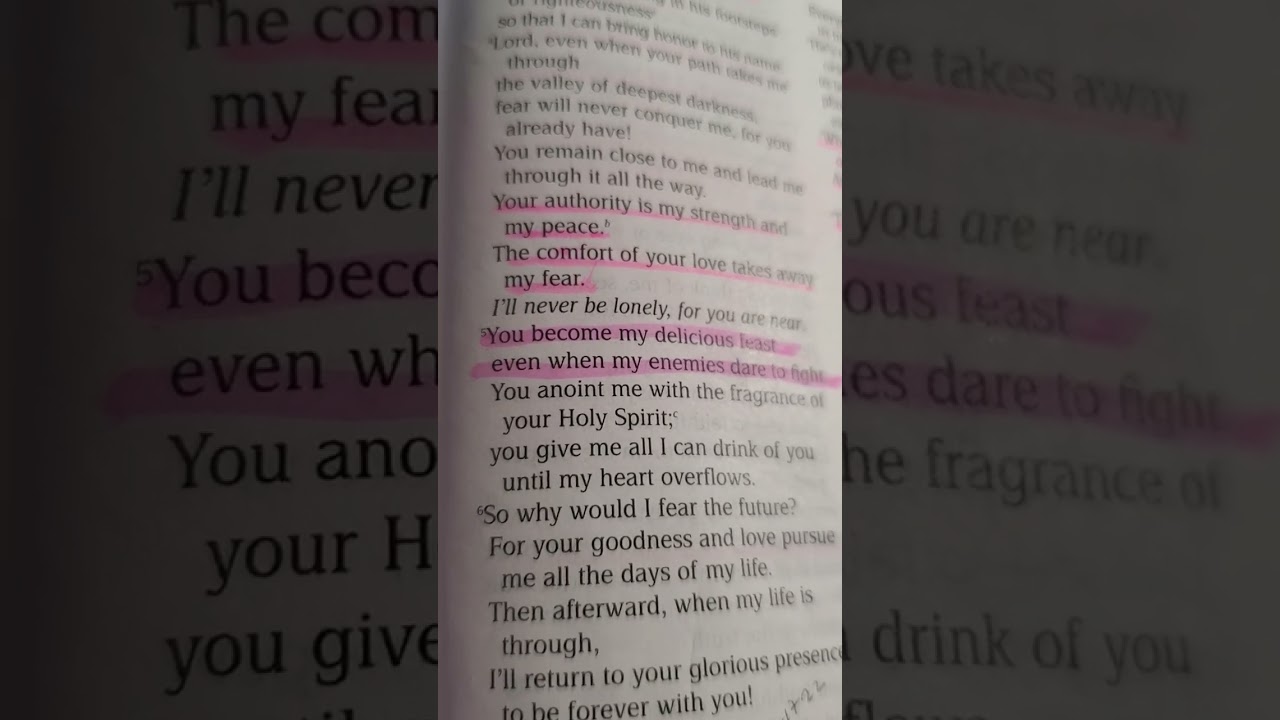 Psalm 23 Tpt YouTube Psalm 23 Tpt YouTube