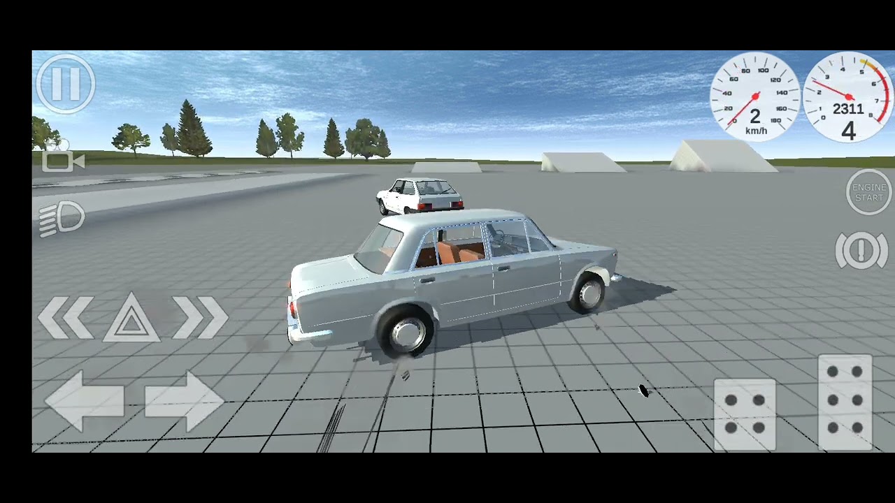 Simple Car Crash Physics Simulator Jump Crashes 1 - YouTube