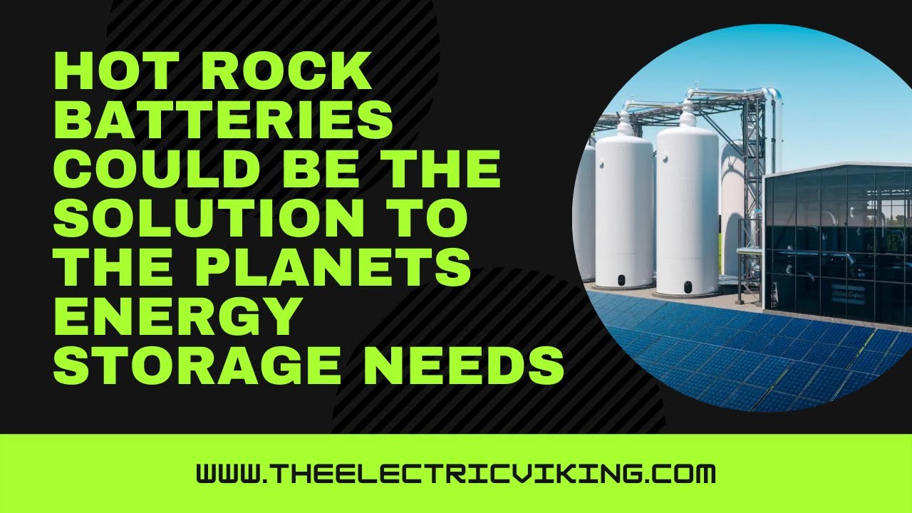 Cheapest battery storage in the world - Hot Rock batteries are amazing ...