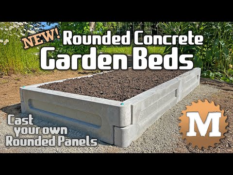 I Upgraded My Concrete Garden Beds (Now with Curves!)