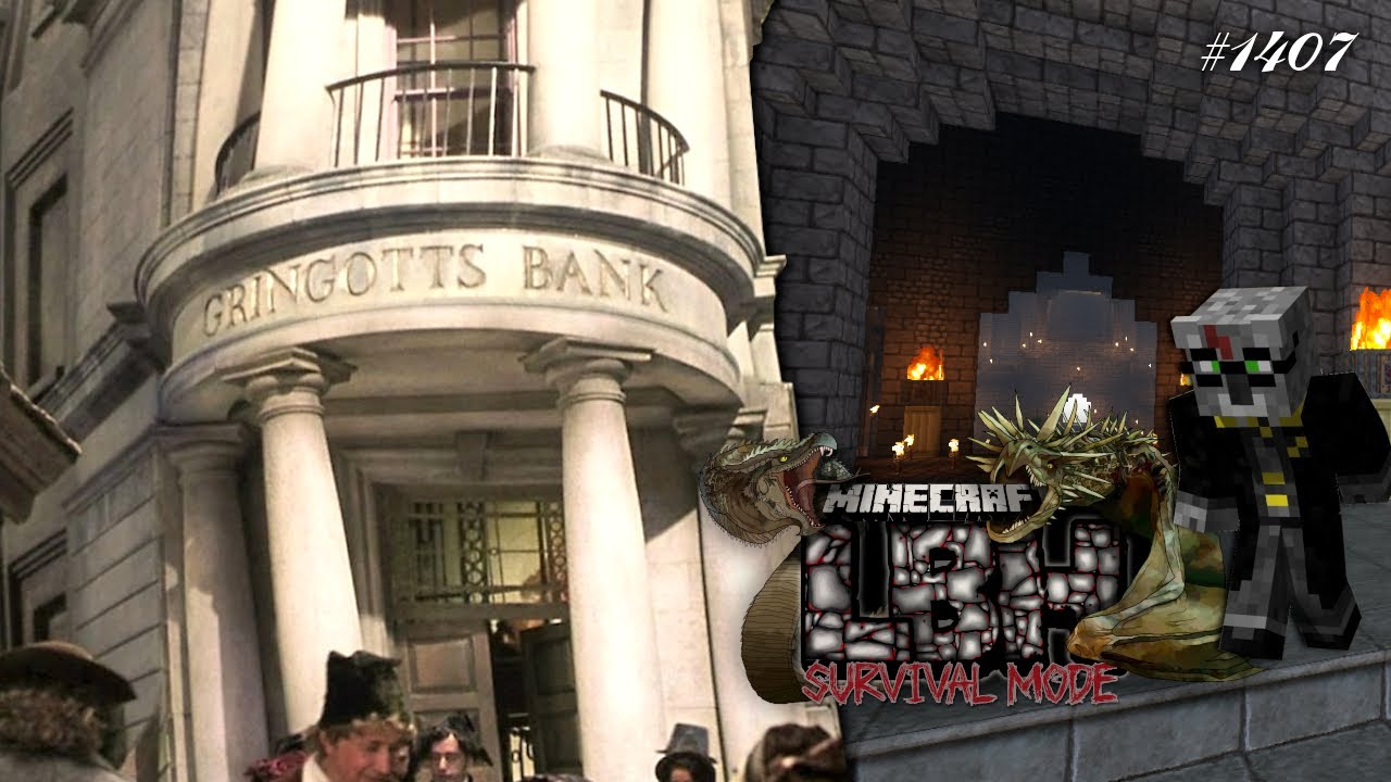 Ist GRINGOTTS die EINZIGE Zaubererbank?! 💰 | Let's Build Hogwarts #1407 ...
