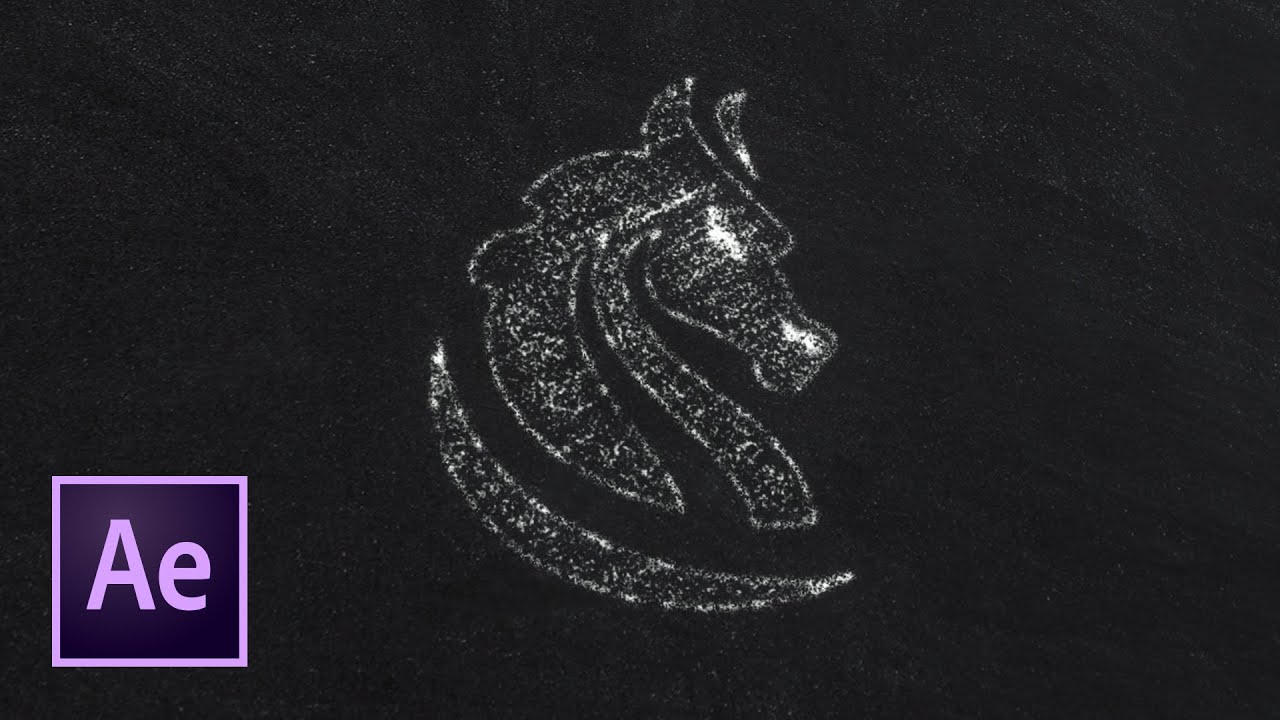 Chalkboard Doodle Logo Animation Tutorial in After Effects - YouTube