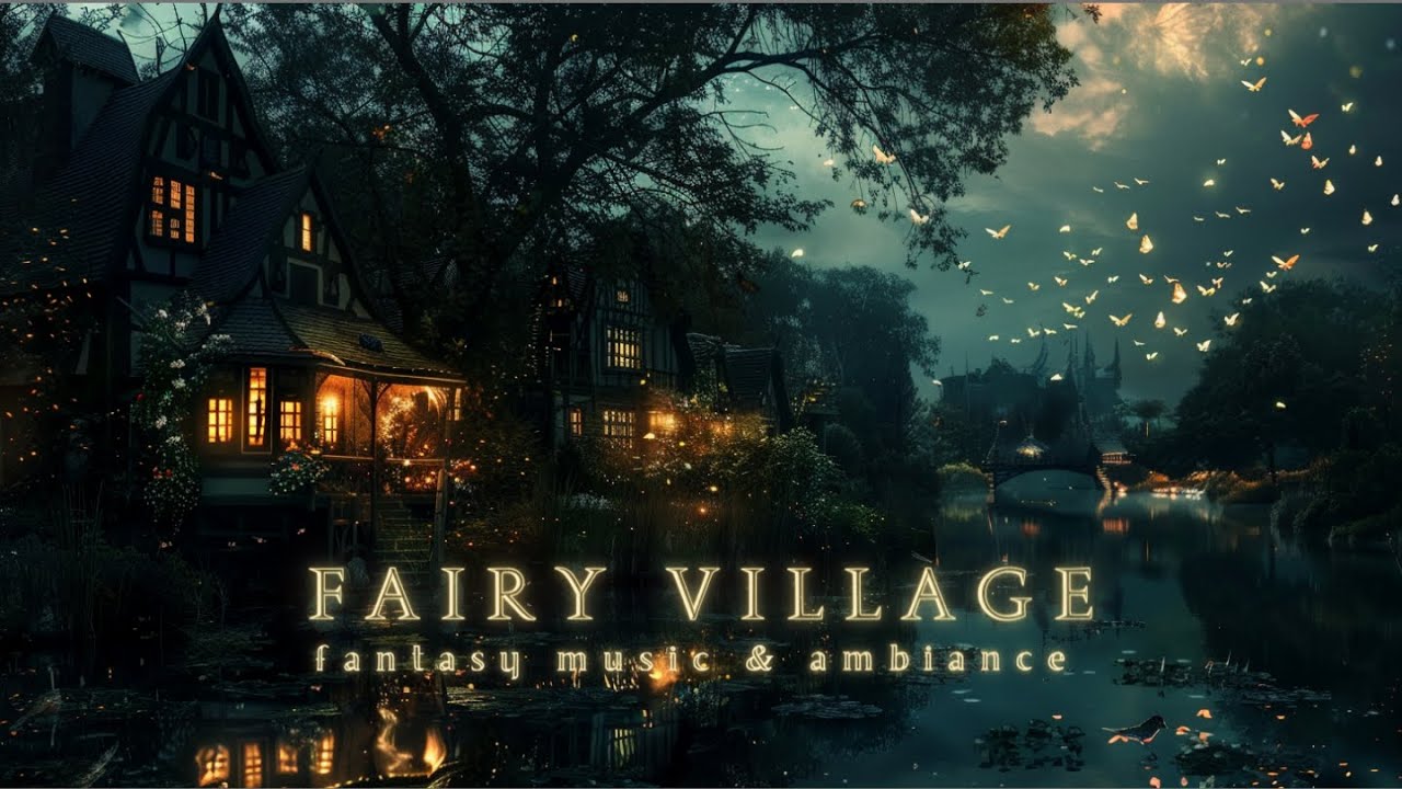 Fairy Village - FANTASY MUSIC in a Magical Village by the Lake ...