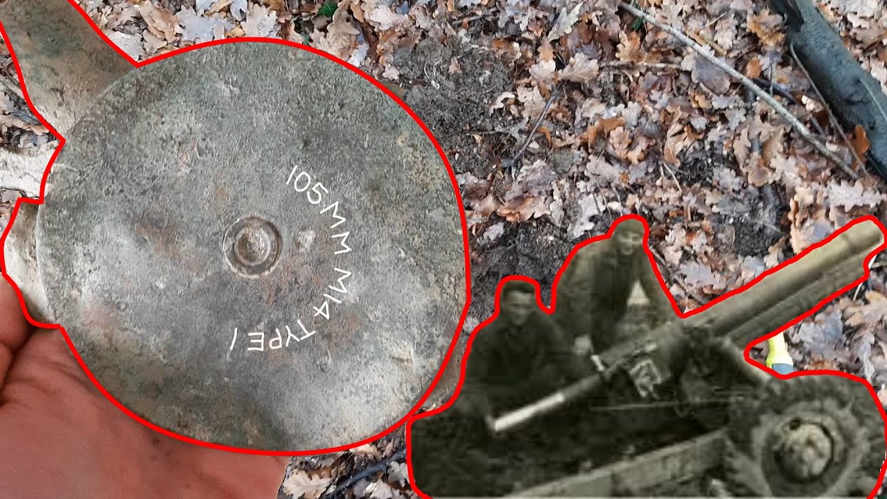 WW2 Relikte im Wald gefunden (West Front) - Sondeln mit Kloschrubtor ...