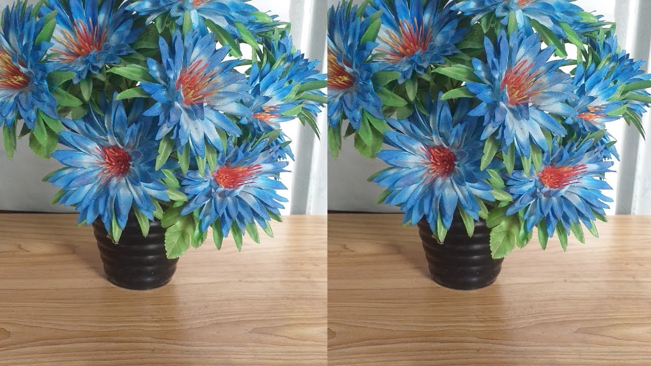 Easy vast paper wall decoration/beautiful vase craft ideas new ...