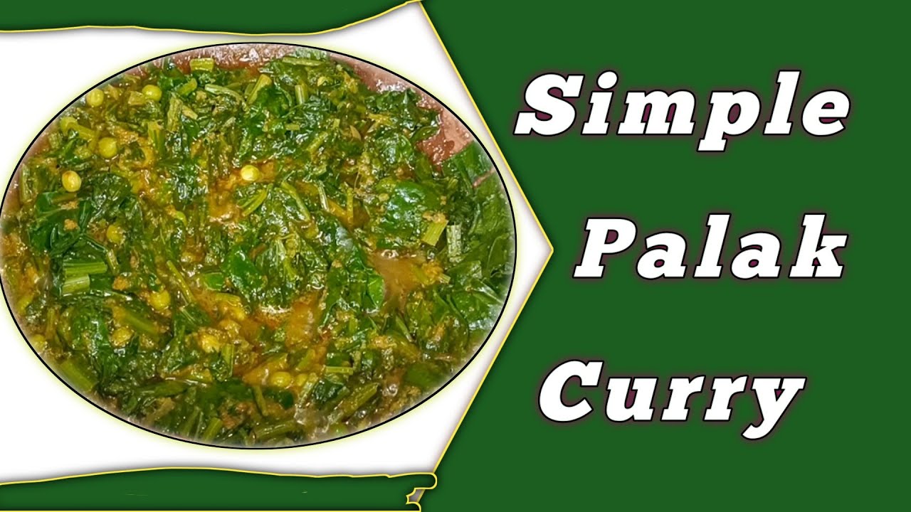 Healthy Palak Matar Ki Recipe🥬🍛 | Village Style Palak Fry | Spinach ...