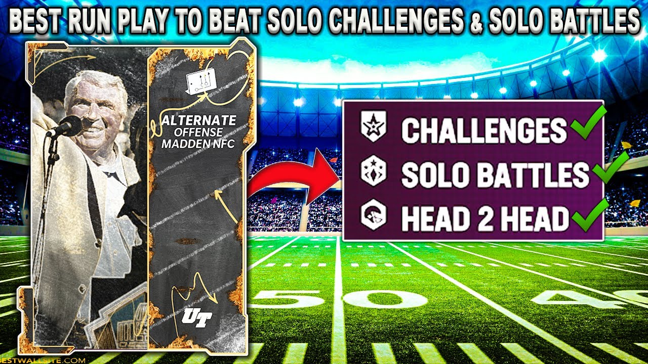 The Best Run Play To Use In Madden 23 To WIN More Games! - YouTube