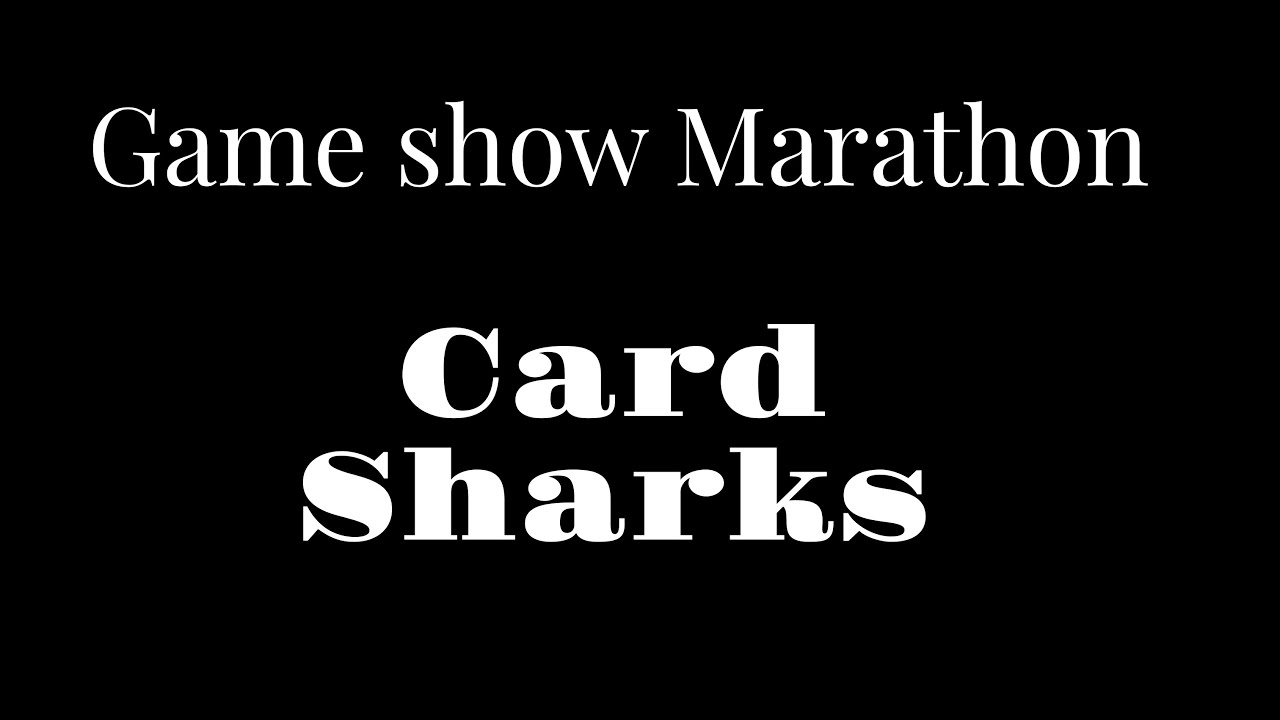 Game Show Marathon Card Sharks - YouTube