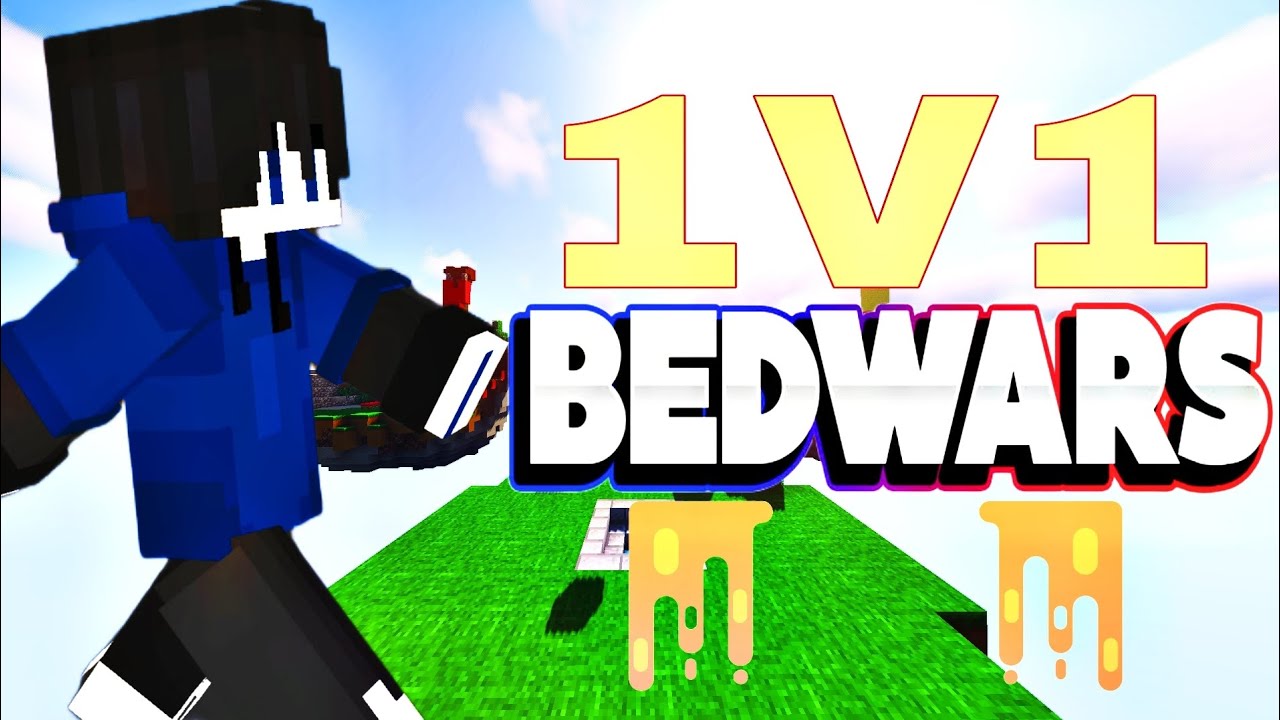 1v1 in Minecraft Bedwars 🔥 || MCPE Bedwars gameplay.. - YouTube