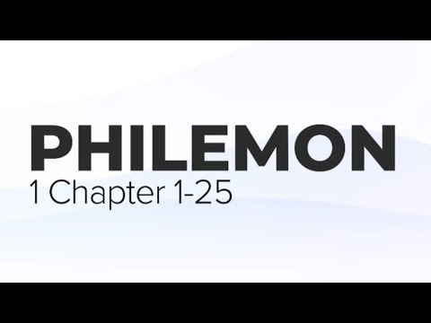 Philemon Chapter 01 | Holy Bible - Indian Sign Language Version (ISLV) - YouTube