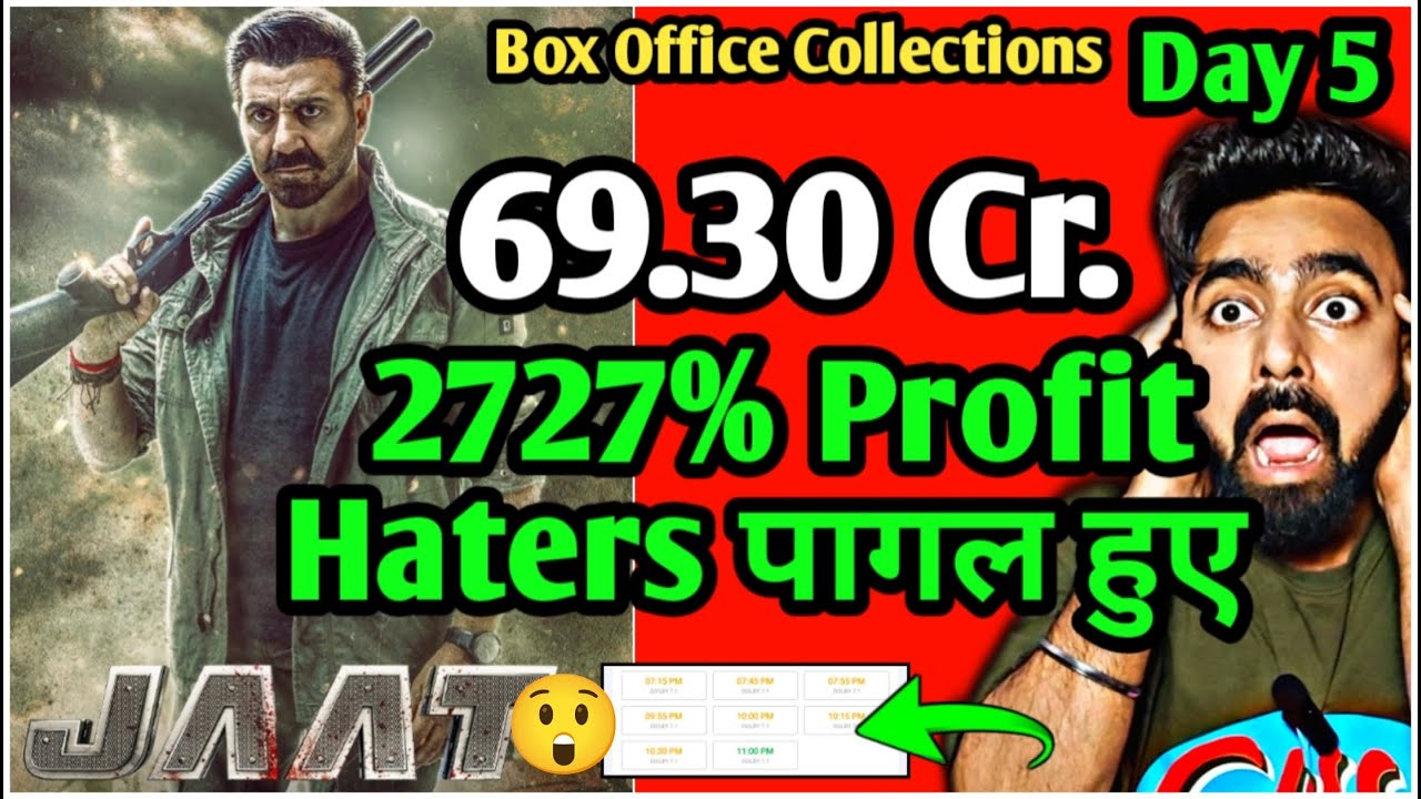 JAAT BOX OFFICE COLLECTIONS DAY 5 | JAAT DAY 5 COLLECTIONS JAAT ...