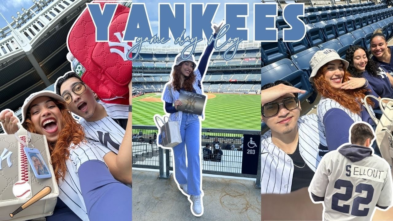 YANKEES GAME WENT CRAZY!⚾ | Baseball Game, NYC & Times Square VLOG ...