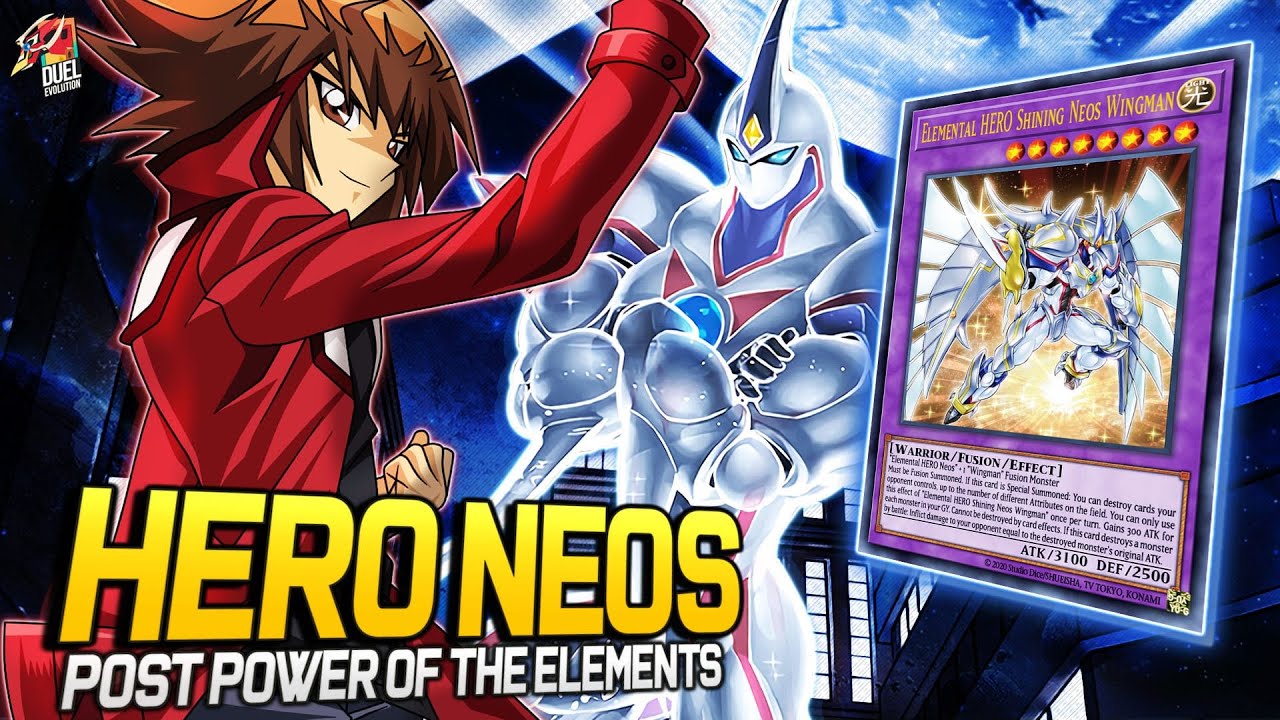 Hero Neos Deck 🦸‍♂️ Post Power of the Elements | Replays 🎮 + Deck ...