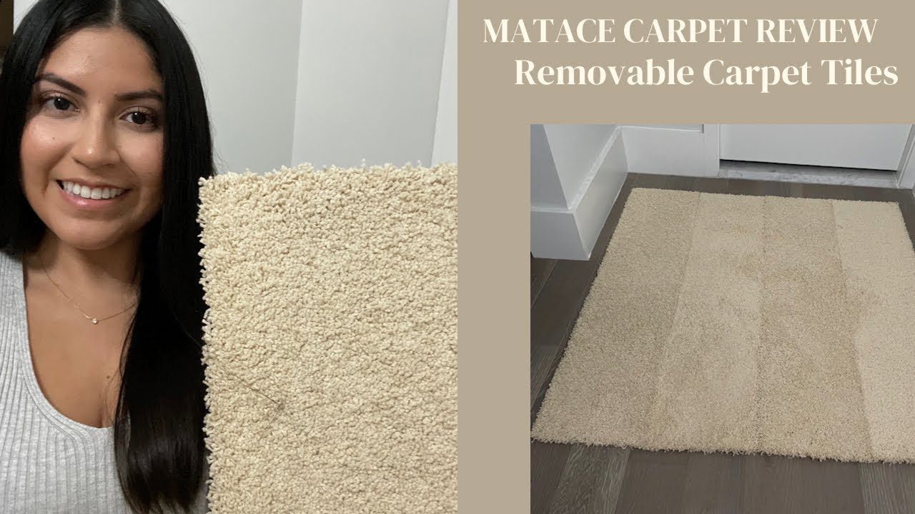 Matace Carpet Unboxing & Review| Trendy Removable Carpet Tiles - YouTube
