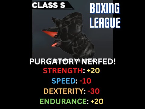 BAD NEWS for every PURGATORY USER! (Roblox Boxing League) - YouTube