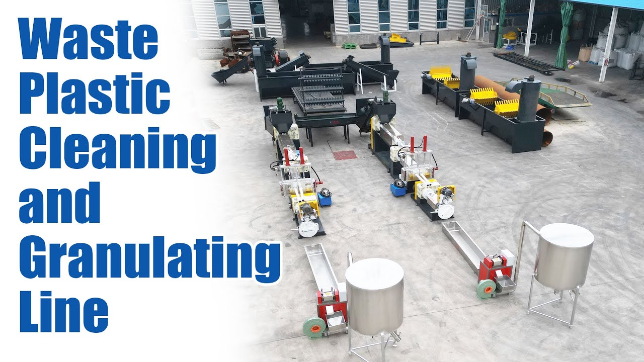 From Waste to Wealth: Waste Plastic Cleaning and Granulating Line in ...