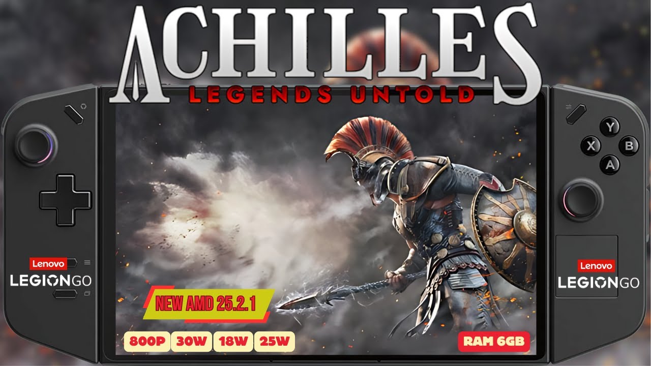 Achilles: Legends Untold | Lenovo Legion Go Gameplay Performance | TDP ...