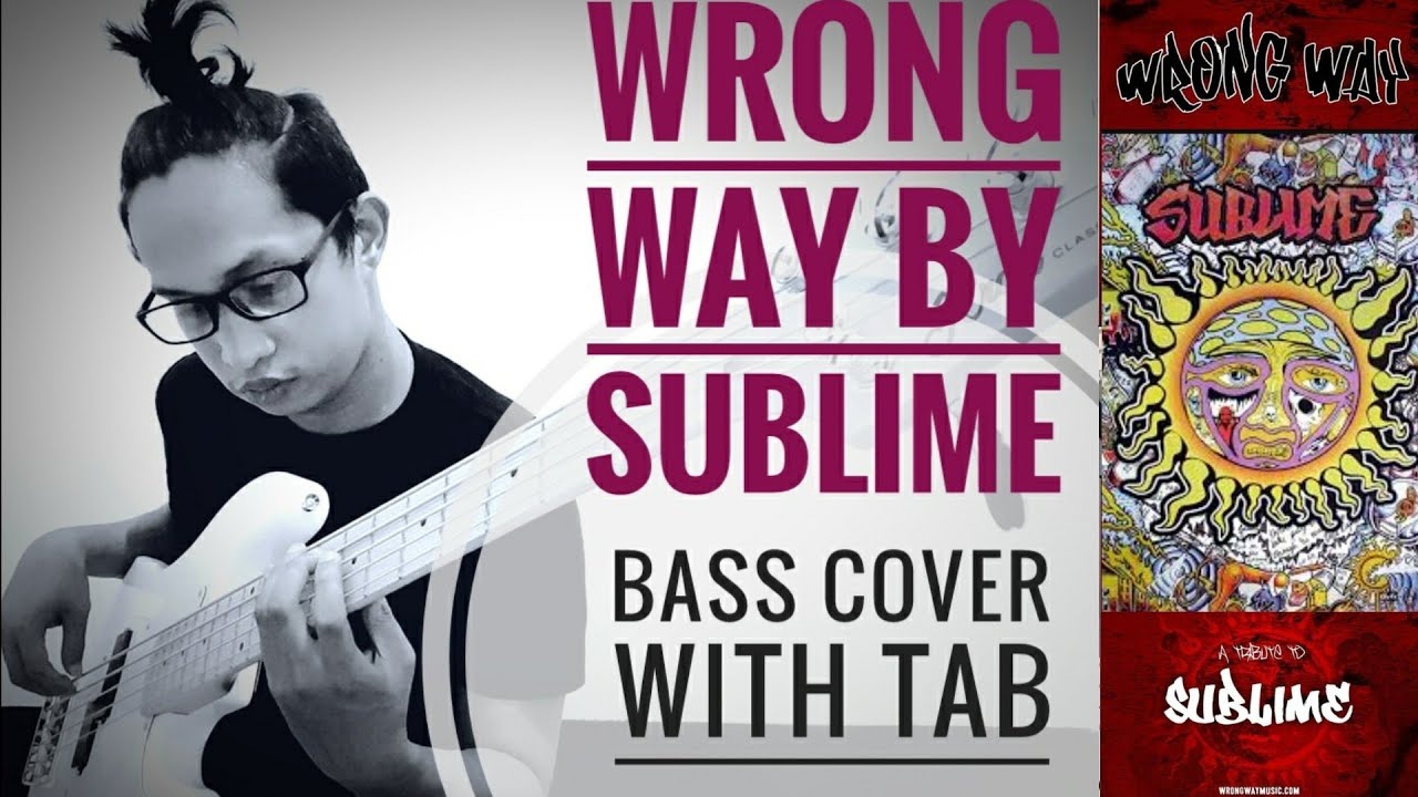 Wrong Way - Sublime | Bass Cover with Tab | - YouTube