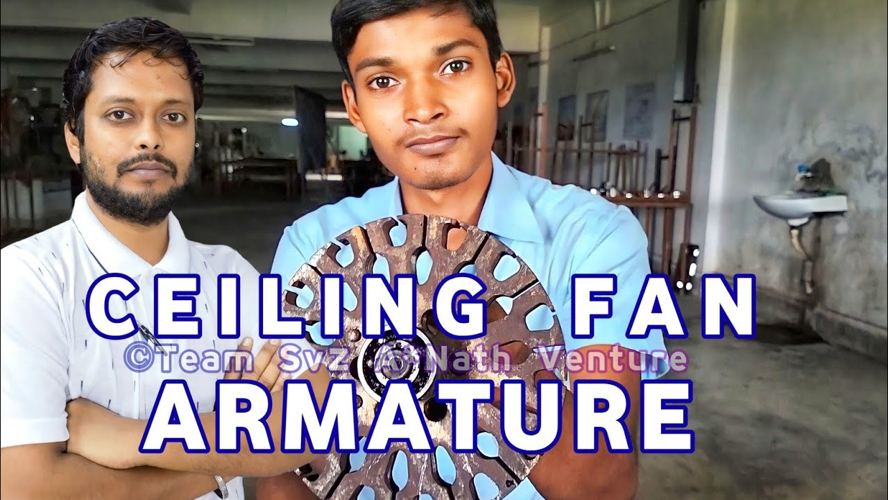 Ceiling Fan Armature Core | Why Ceiling Fan Core Has Number Of Holes ...