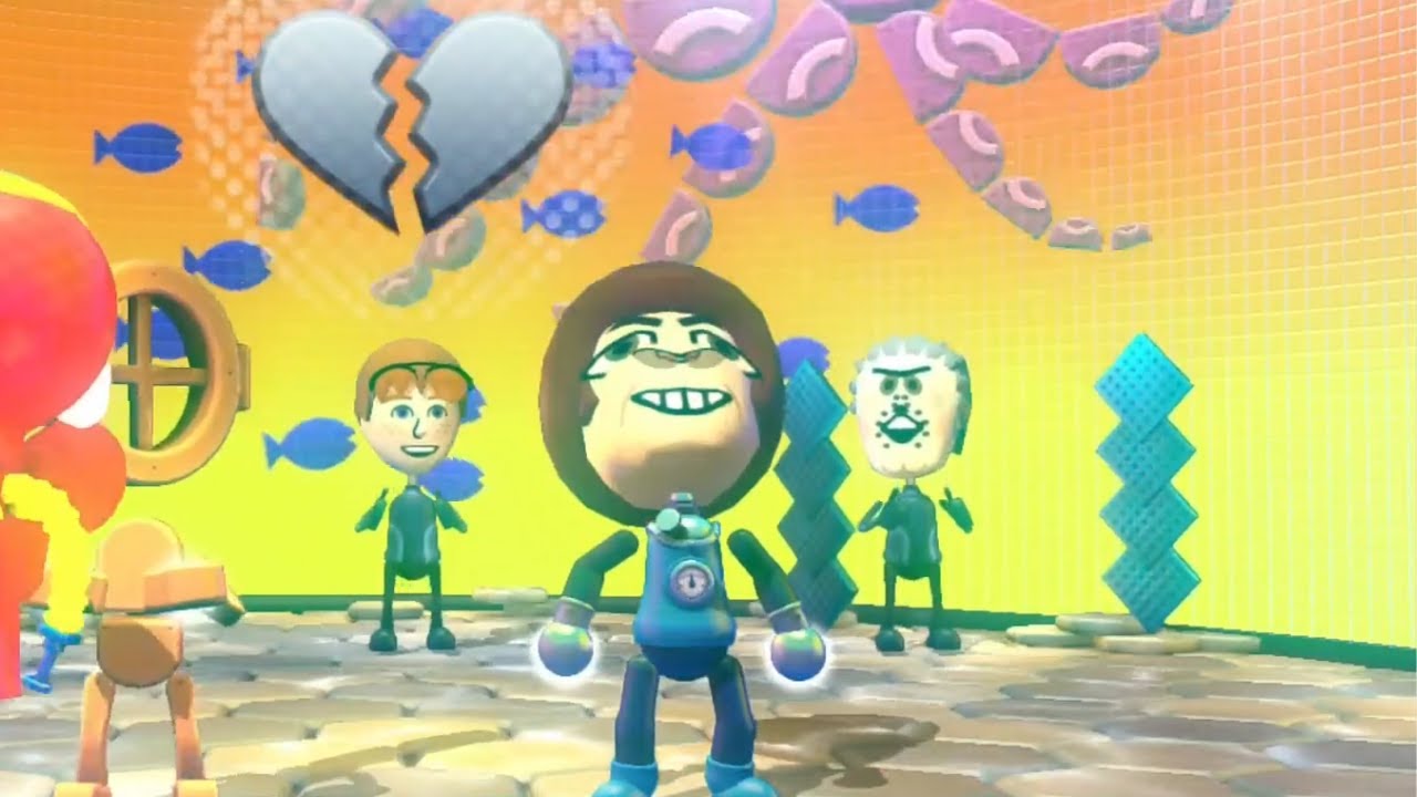 Nintendo Land - Octopus Dance but we dont have smooth moves - YouTube