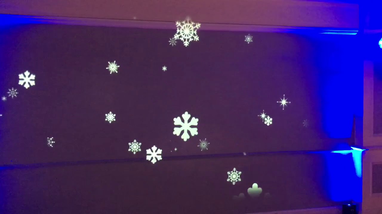 Snowflake Projection - YouTube