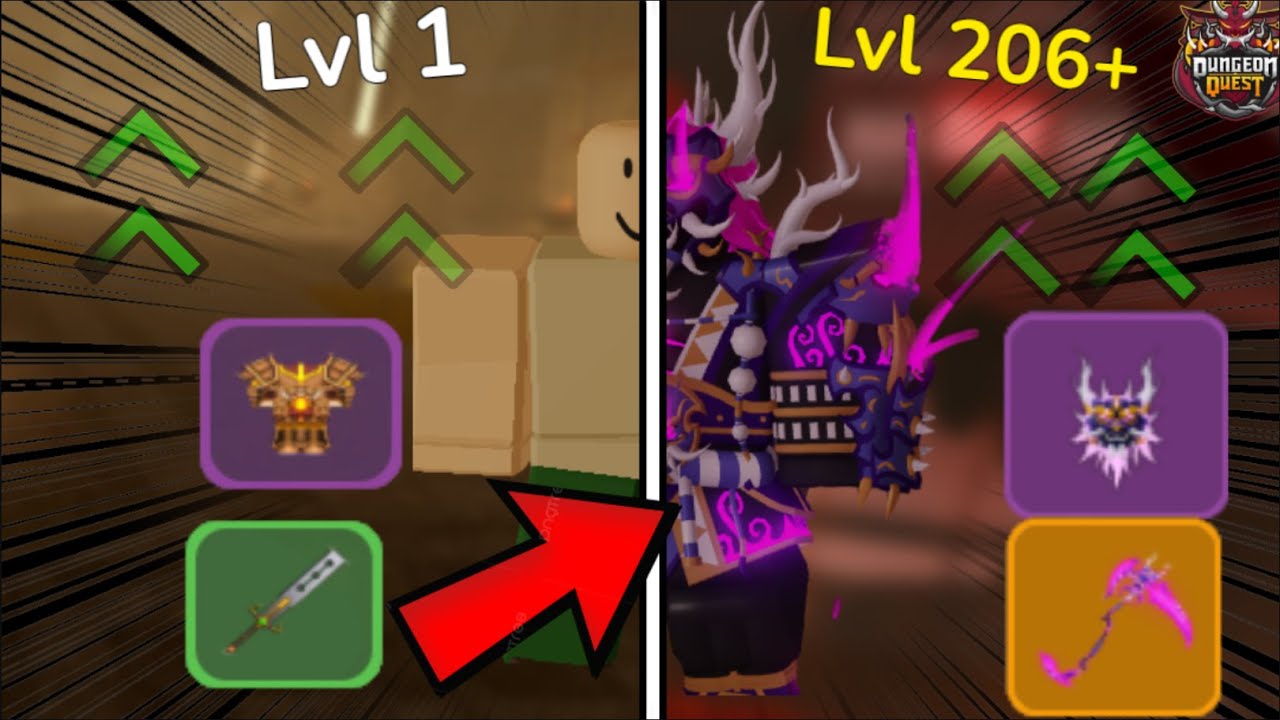 The Ultimate Guide To Leveling Up In Dungeon Quest! - YouTube