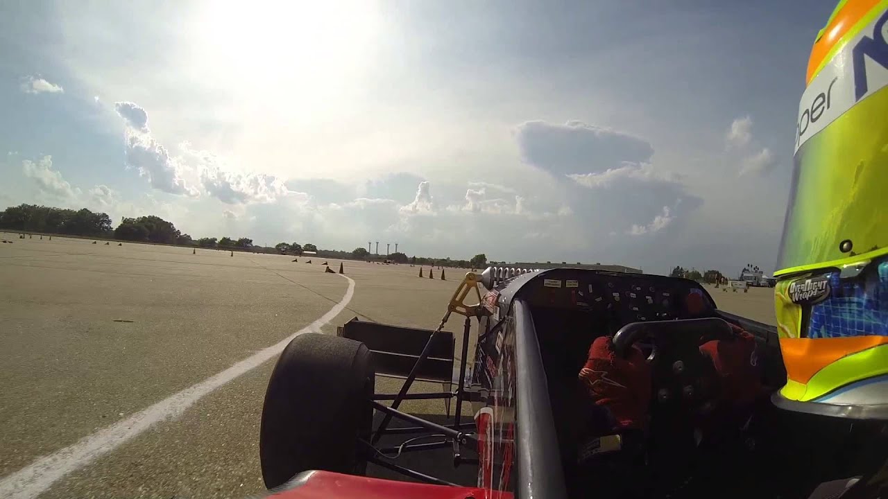 McGill Racing Team FSAE Electric 2014 Autocross 1st Place - YouTube