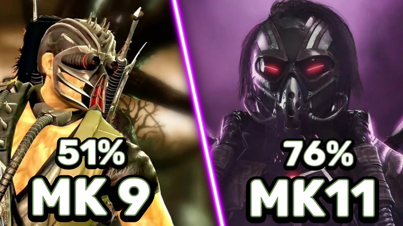 Kabal MK9 vs MK11 | Kabal Combos - YouTube