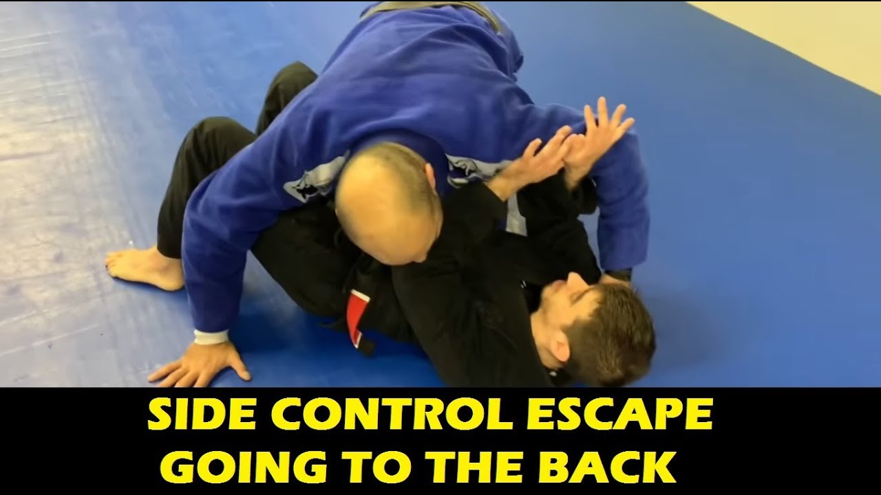 Side Control Escape Going To The Back With Tom Scala - YouTube