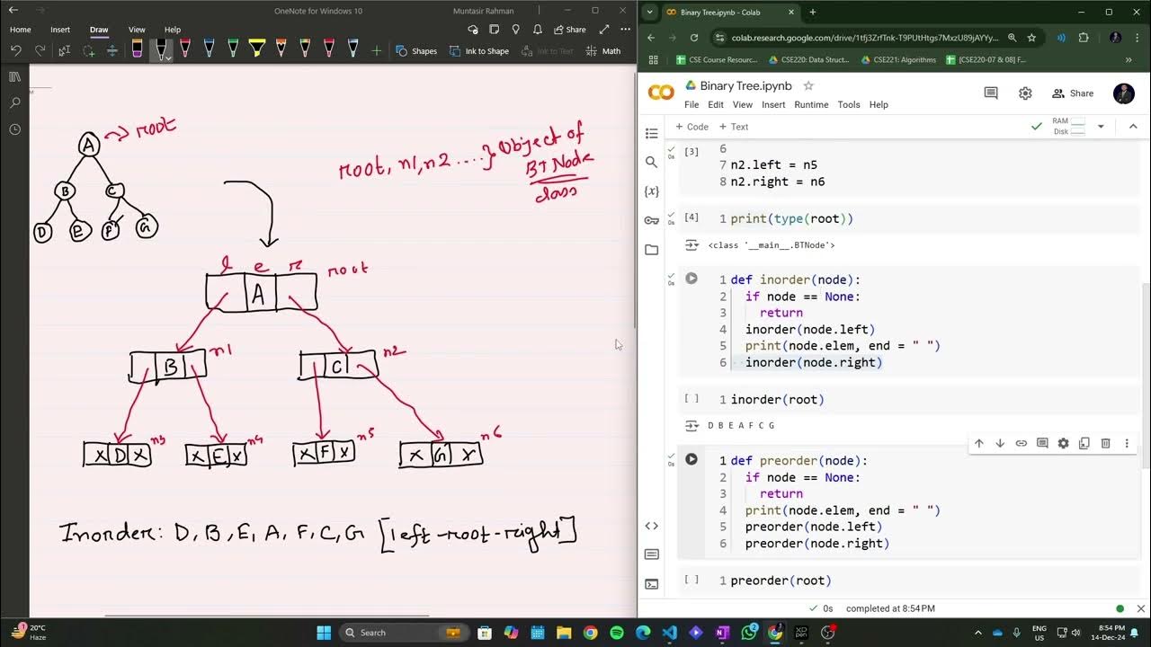 Binary Tree Implementation & Problem Solving (14/12/2024) - YouTube