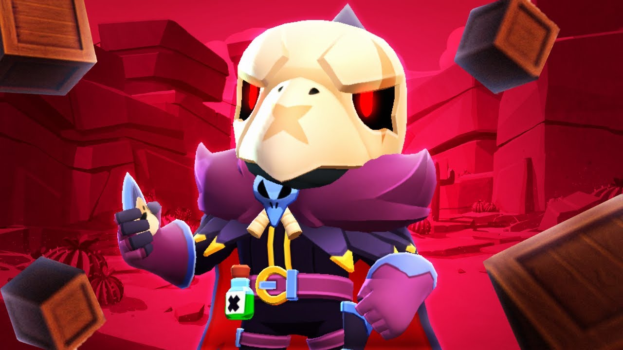 Compro La Mejor Skin Del Juego Crow Calavera 🔥 Brawl Stars Youtube