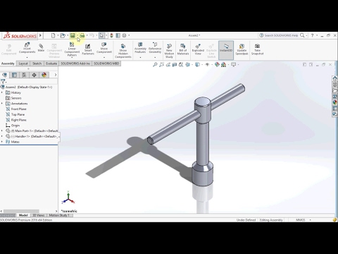 Solidworks Tutorial - How To Create Tool Post Key - YouTube