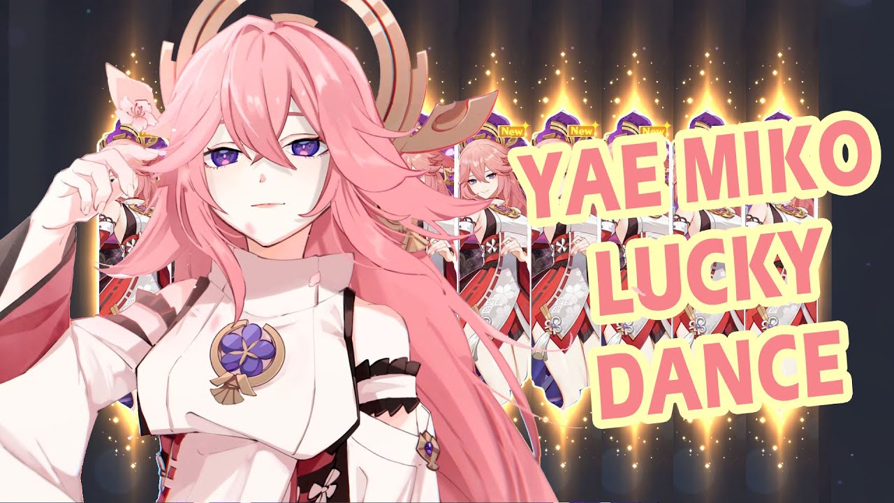 Yae Miko Lucky Dance Specialist | Genshin impact Yae miko - YouTube