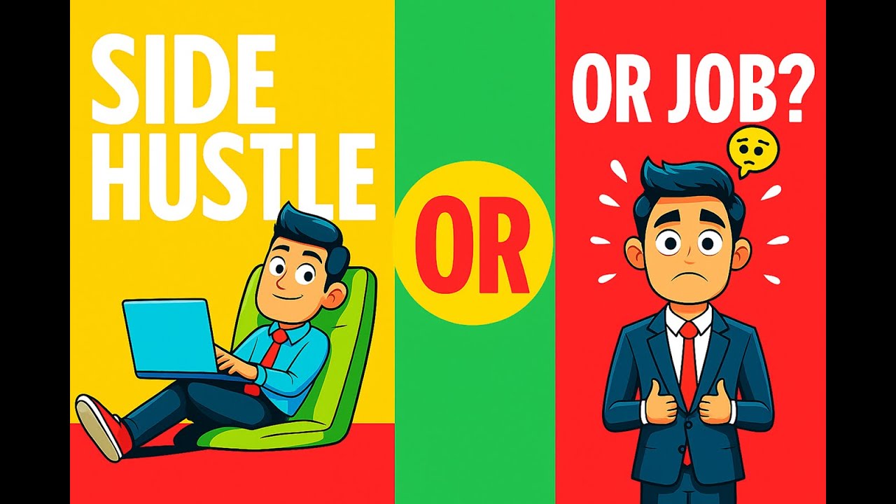 Side Hustle vs Full-Time Job – What Should You Choose in 2025? - YouTube