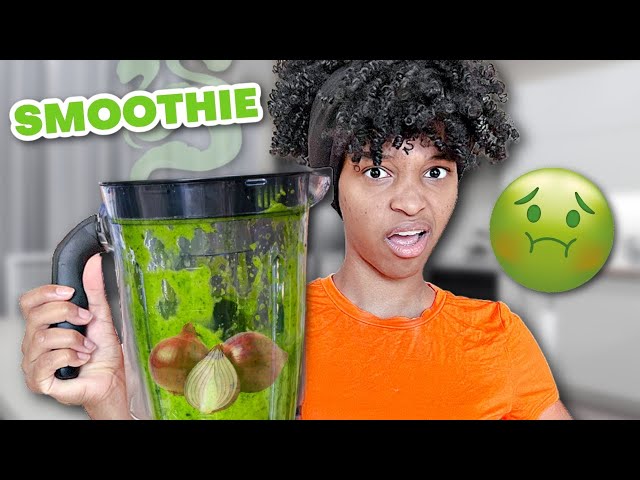 GROSS SMOOTHIE CHALLENGE & PING PONG COMPETITION - Videos For Kids
