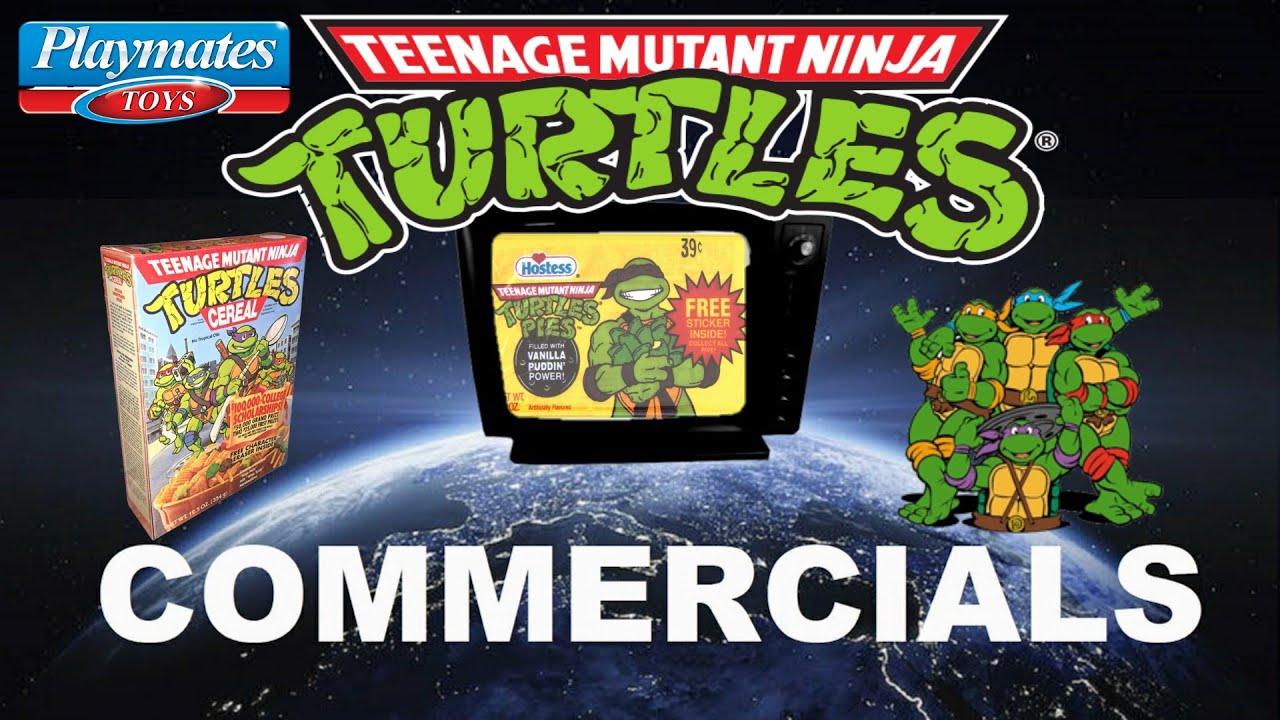Teenage Mutant Ninja Turtles 80s/90s Commercials Tv Ads - YouTube