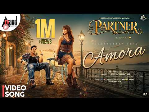 Amora Amora Video | Partner | Krishna Ajai Rao | Brinda Acharya, Nakul Abhyankar, Kunal Ganjawala