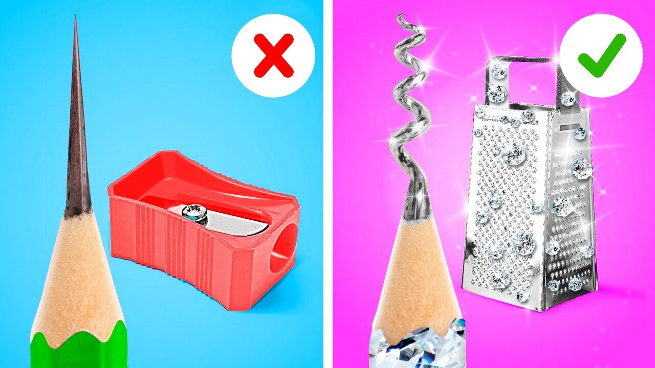 COOL SCHOOL TRICKS YOU SHOULD TRY || DIY Decor, Hacks and Crafts ...