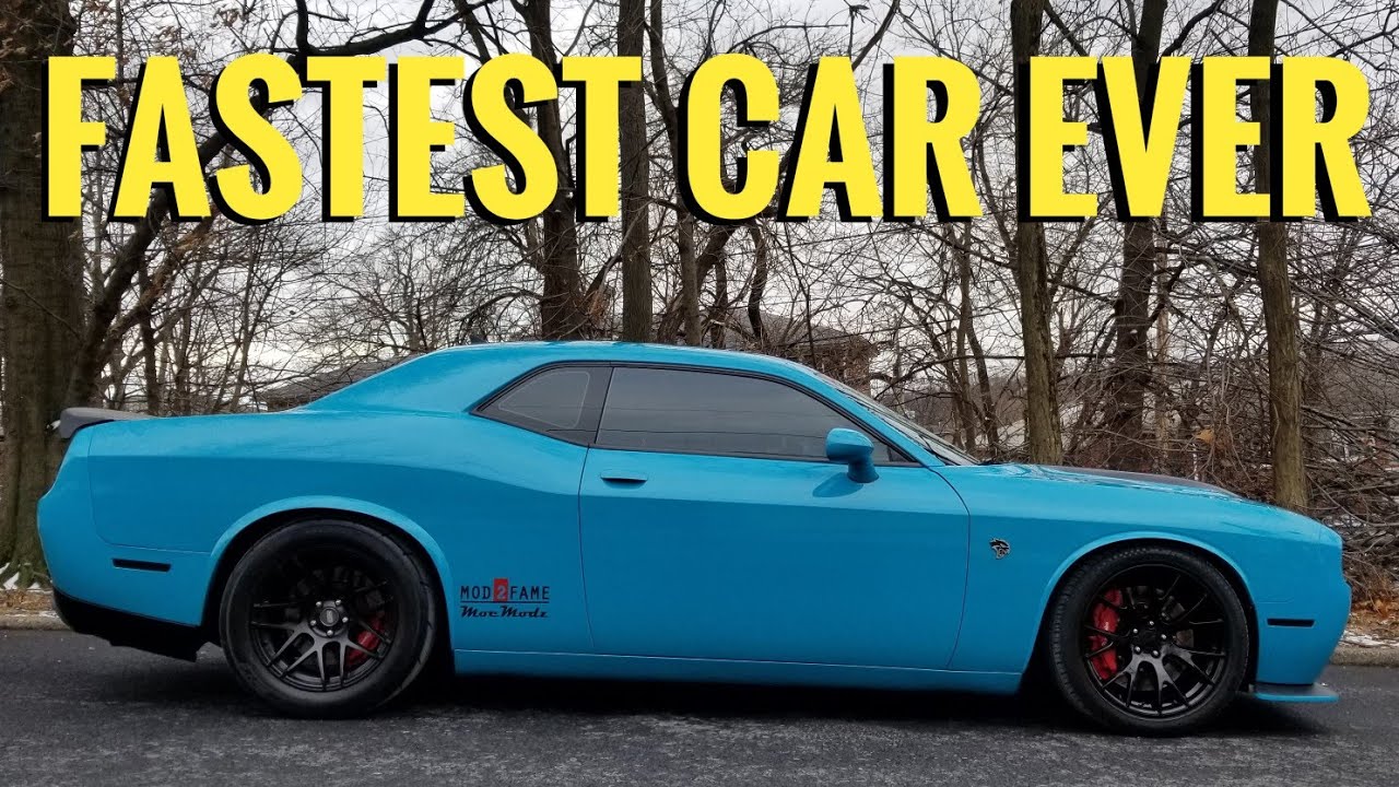 This Twin Turbo Hellcat Is The Fastest Car I've Ever Driven... - YouTube