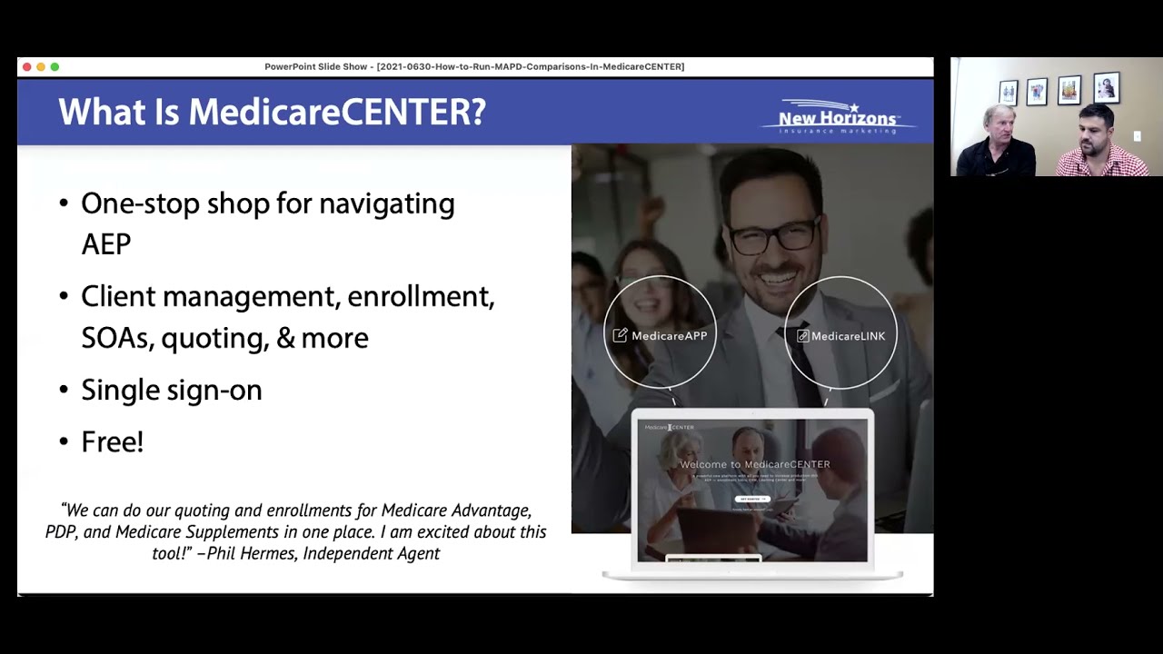 How to Run MAPD and PDP Comparisons in MedicareCENTER - YouTube