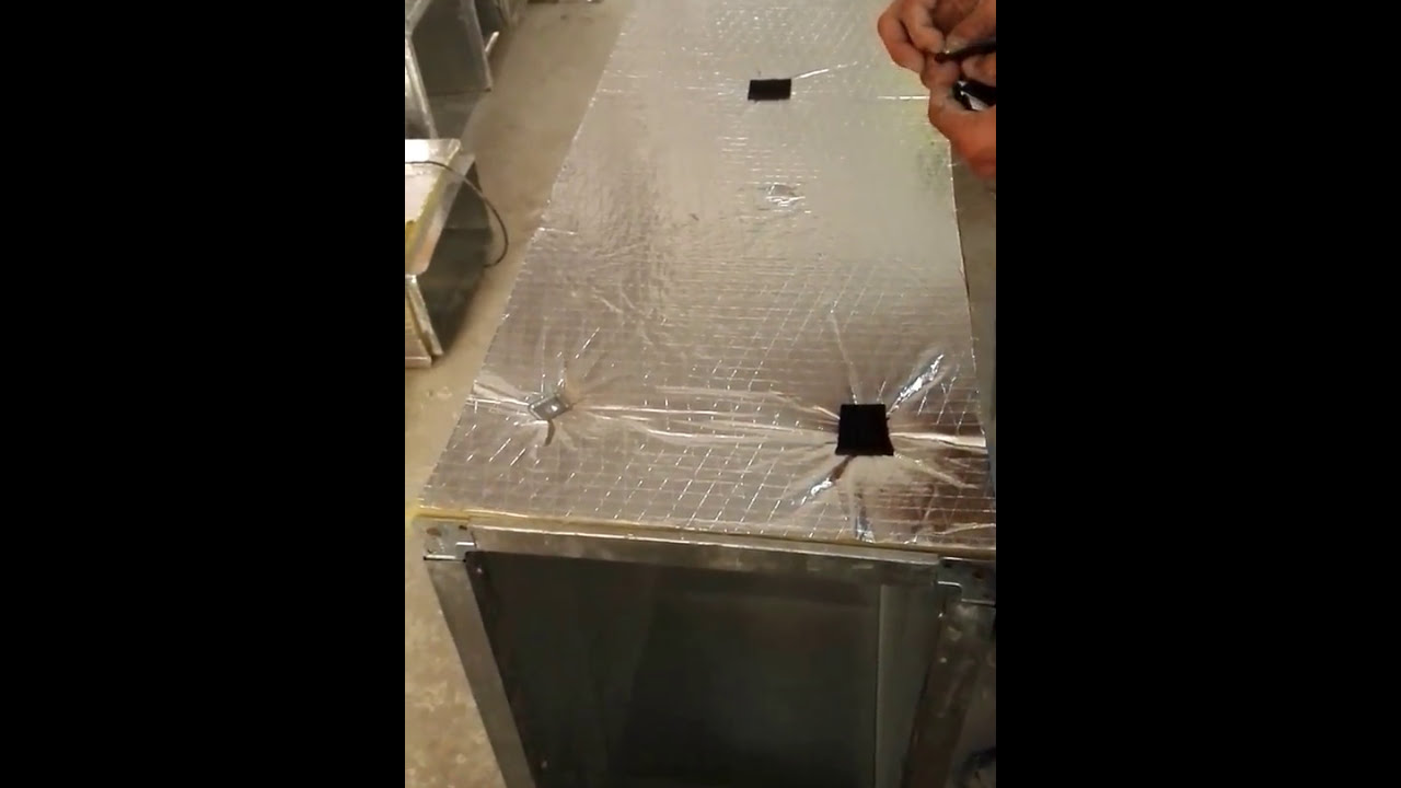 How To Make Insulation In GI Duct - 02 (Air Conditioning, HVAC,Building ...