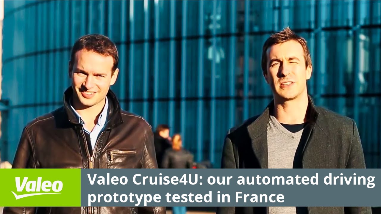 2000 km on French roads with Valeo Cruise4U demo car | Valeo - YouTube