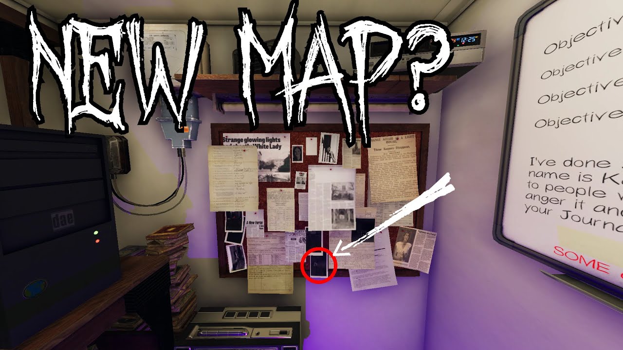 New Map EASTER EGG?! - Phasmophobia - YouTube