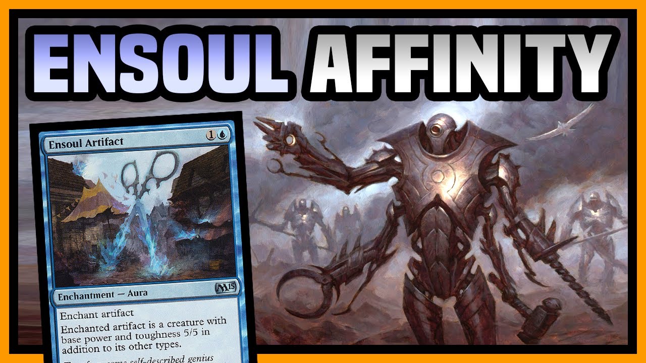 PIONEER 🤖 BUDGET Mono Blue Ensoul Artifact Affinity 🤖 【 MTG Gameplay ...