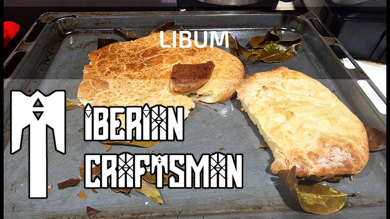 Libum Romano ("tarta" de queso romana) - IberianCraftsman - YouTube