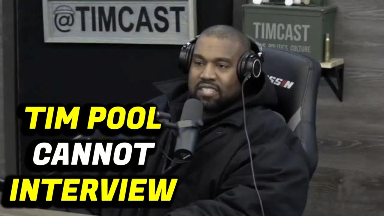 Tim Pool & Kanye West Proves How Terrible Tim Is At Interviews ...